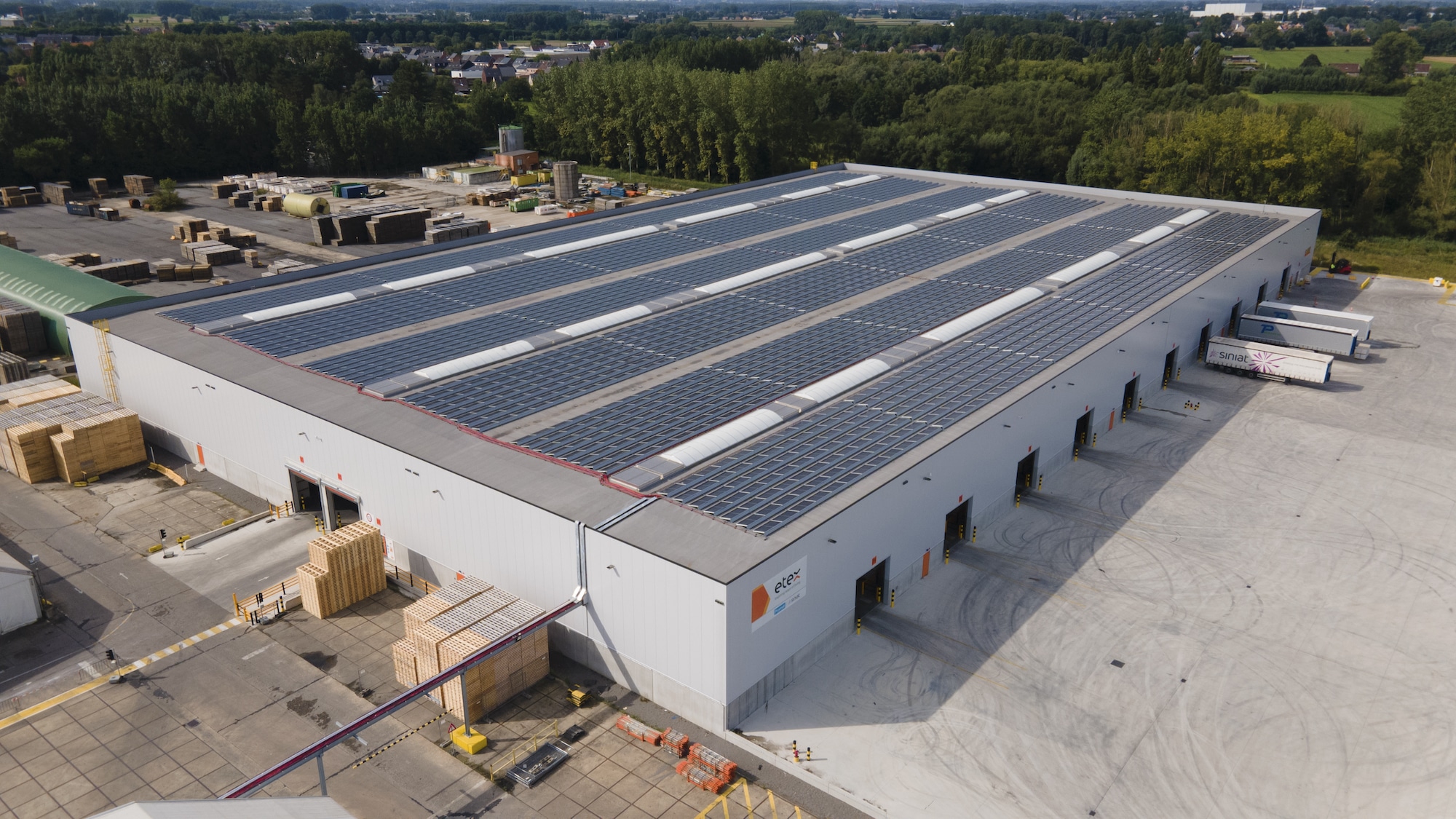 ETEX group - Tisselt warehouse - Greenpulse